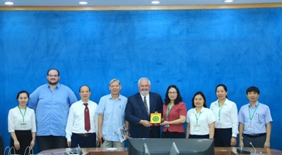 Tiếp GS.TS. Pascal Leroy nguyên lãnh đạo trường ĐH Liege, Vương quốc Bỉ